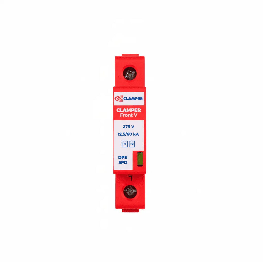 DPS Clamper Front 275V 12,5/60kA Classe 1 (Protetor C. Telef / Energ)