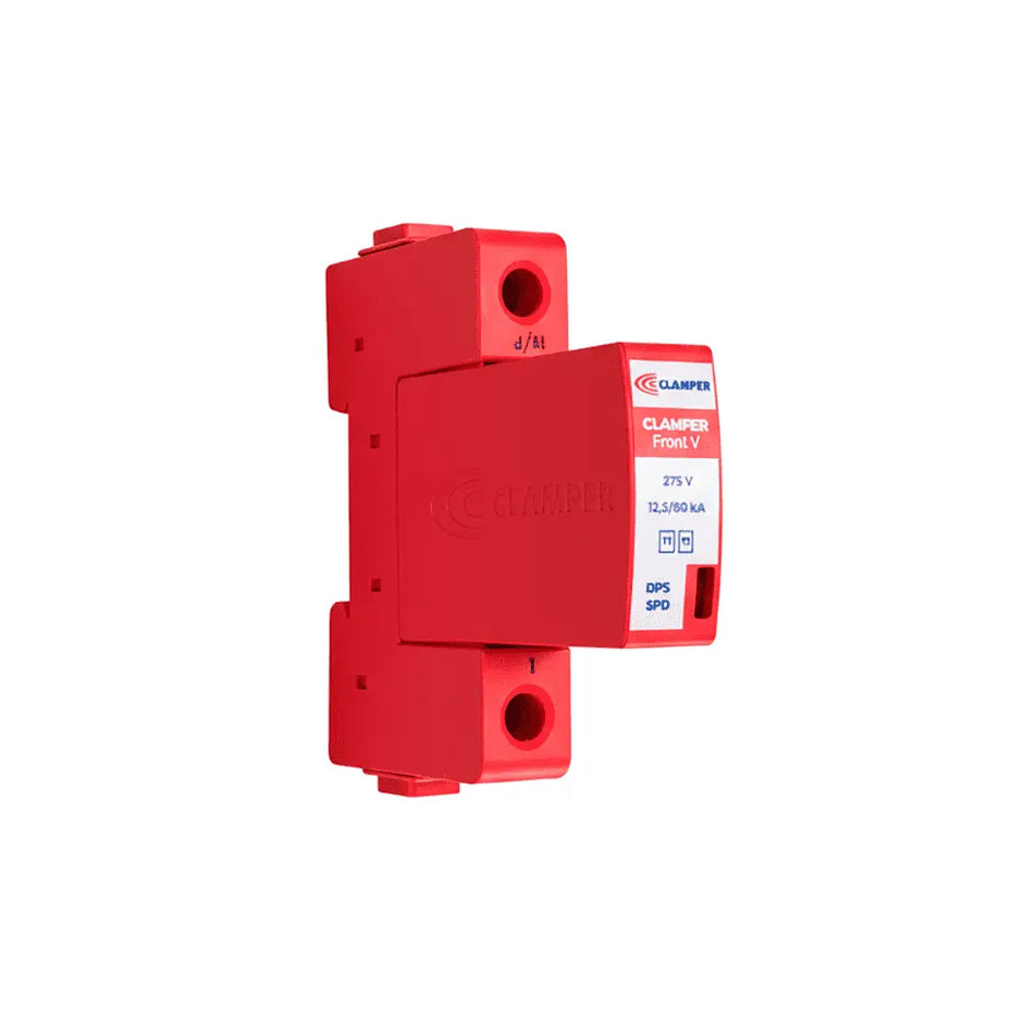 DPS Clamper Front 275V 12,5/60kA Classe 1 (Protetor C. Telef / Energ)