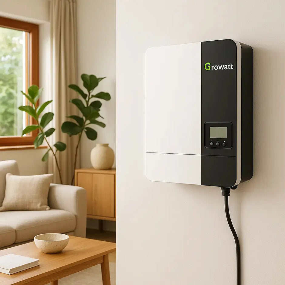 Inversor e Controlador Solar Offgrid Growatt 5kW 48V 220V 1MPPT SPF ES