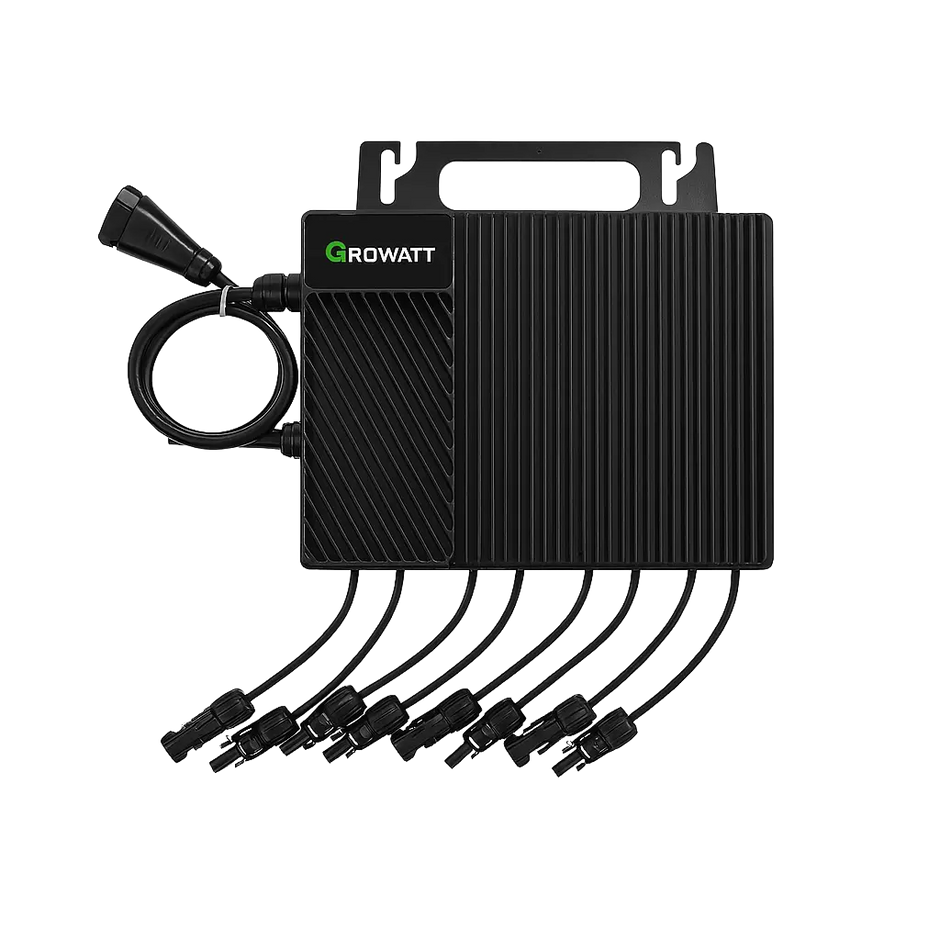 Microinversor Solar Growatt Ongrid 2,25kW Neo 2250M-X2 220V 4MPPT Moni